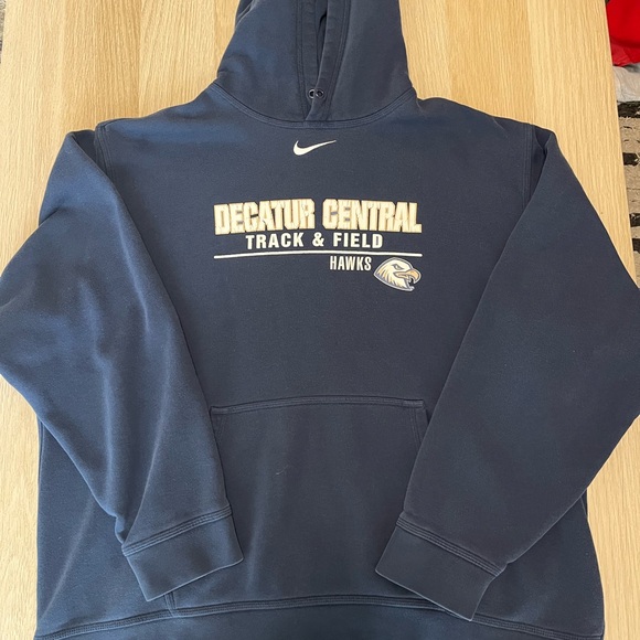 Nike | Shirts | Vintage Nike Center Logo Decatur Track Field Xl | Poshmark